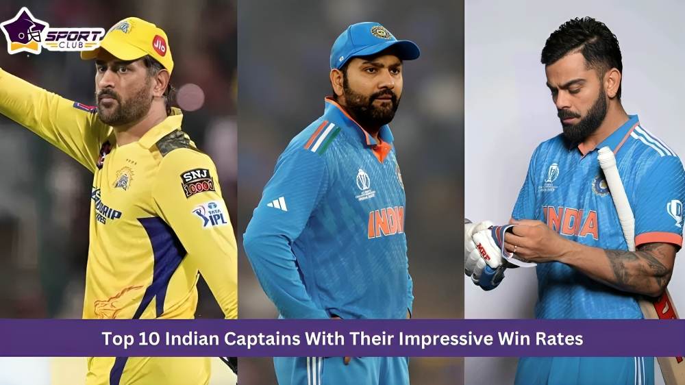 Top 10 Indian Captains With Their Impressive Win Rates